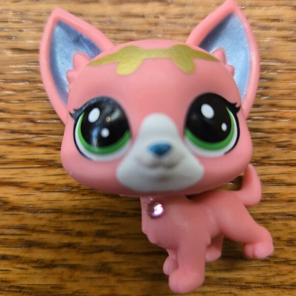 Toys | Littlest Pet Shop Lucky Crystal Ball Bellina Pink Chihuahua Lps ...